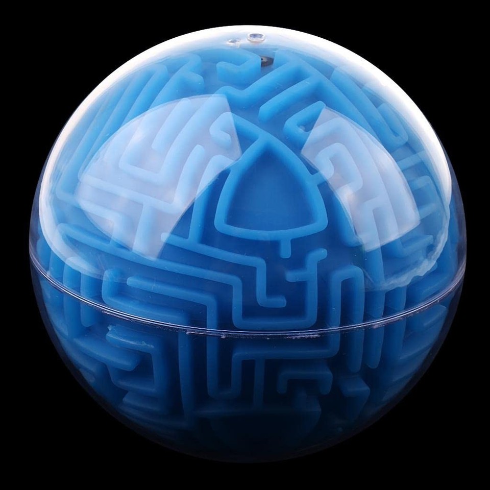 Yunhgft 3D Maze Ball Educational Toy For Boys And Girls, Ages 6 And Up ...