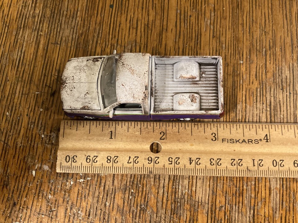 1990 Chevy Silverado Rusty Weathered Custom 1/64 Diecast OBS Truck Barn ...