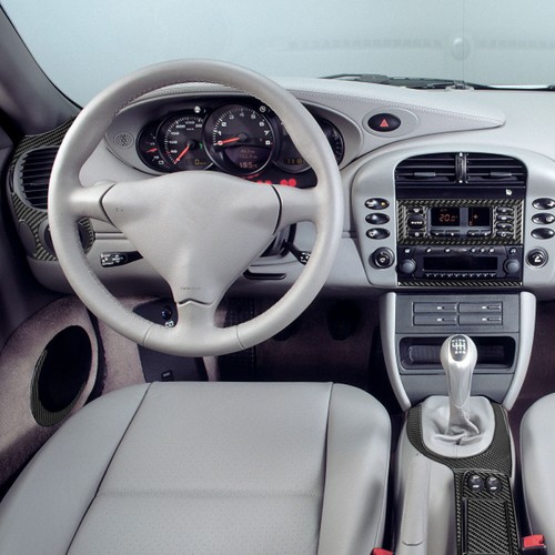 13Pcs Carbon Fiber Full Interior Kit Cover Trim For Porsche Boxster/996 ...
