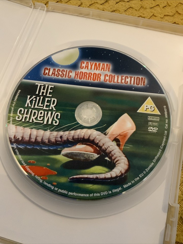 Cayman Classic Horror - The Killer Shrews (DVD, 1959) Preowned | eBay