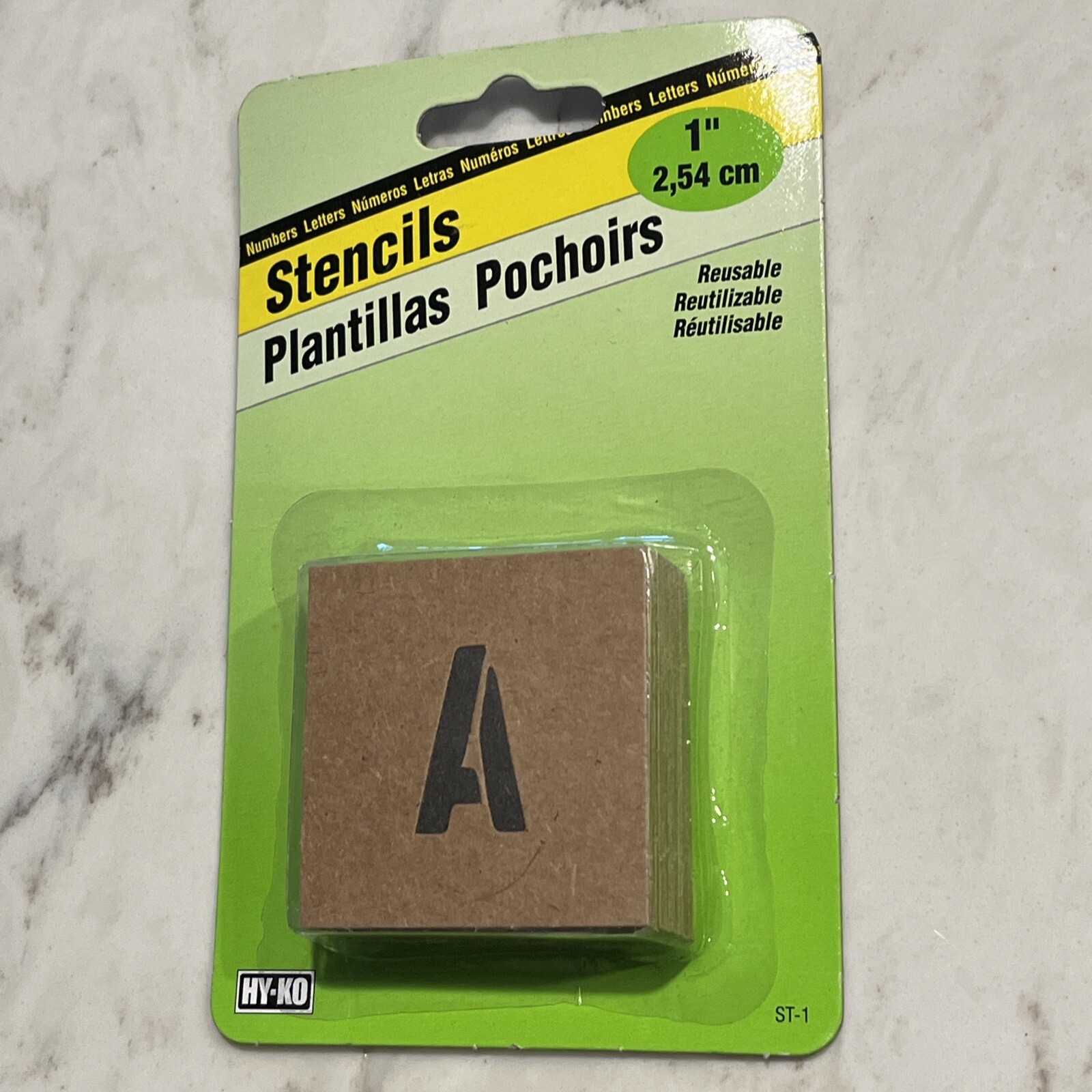 Hy-Ko 1 In. Letter, Number & Symbol Stencil Set ST-1 Hy-Ko ST-1 ...