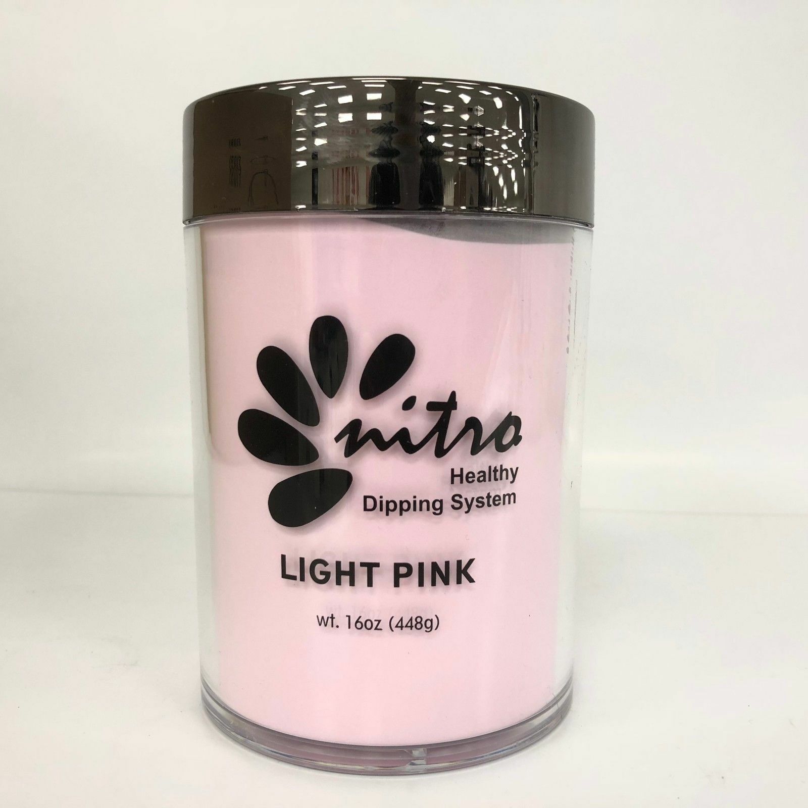 NITRO Healthy System-Dipping Powder LIGHT PINK (Refill size 16oz/448g ...