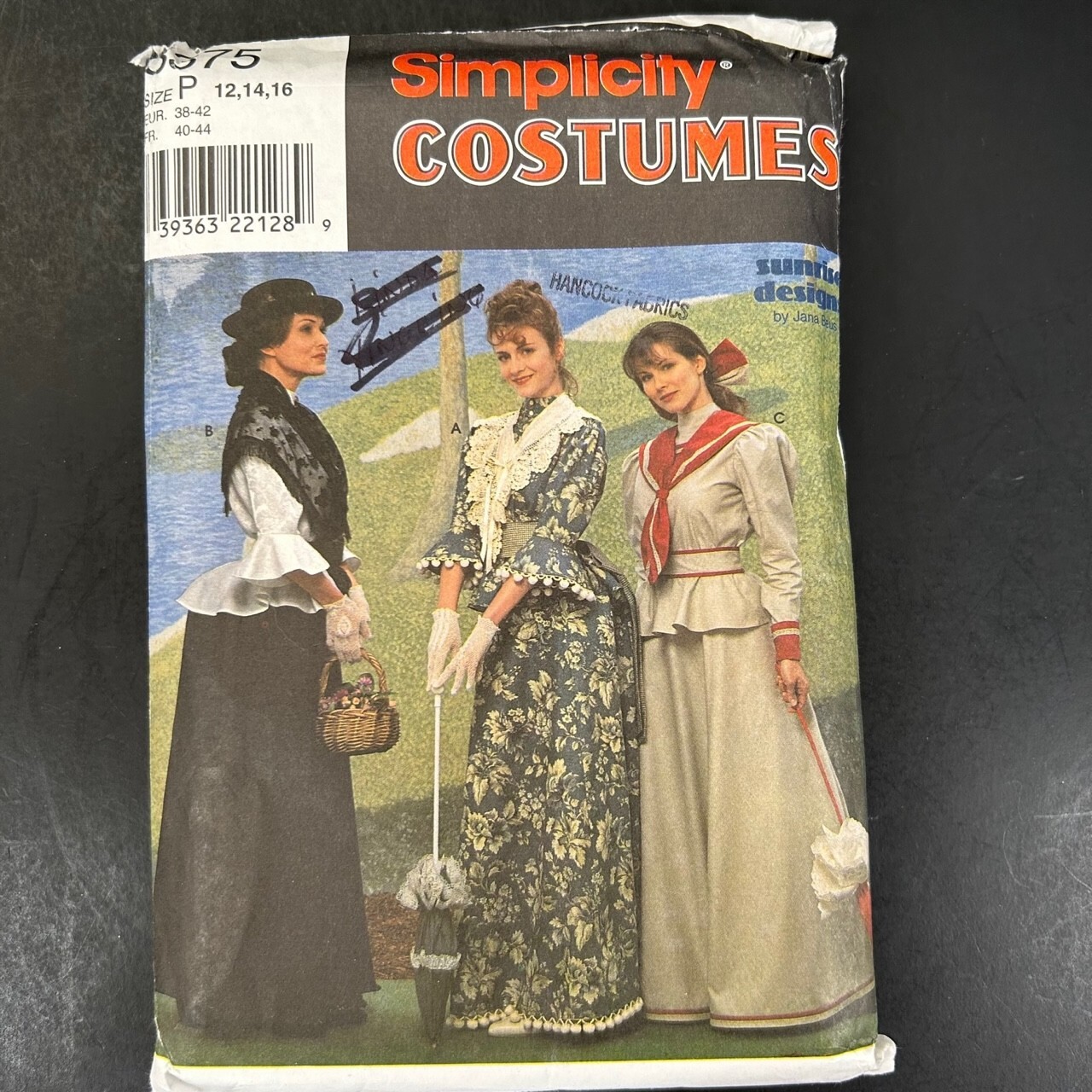 Simplicity 8375 Costume Early 1900's Misses Fashion Dresses Uncut Sz 12 14 16 | eBay