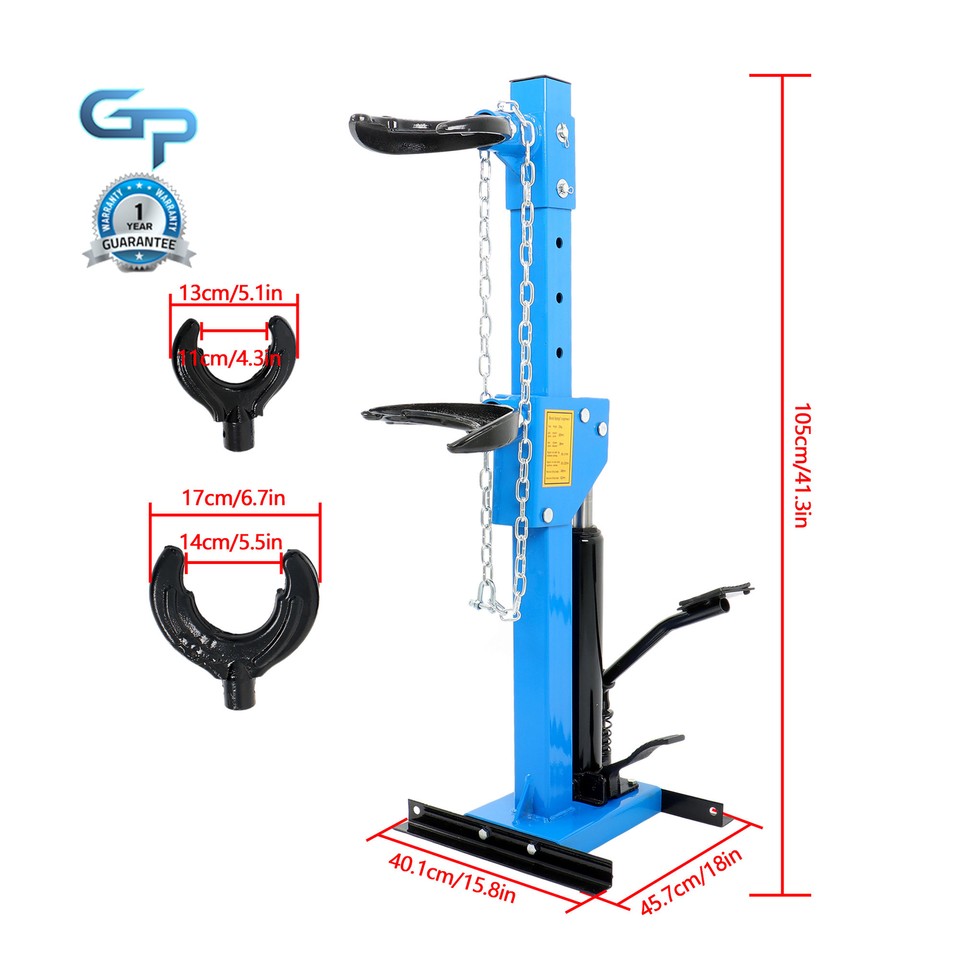 4.5T Strut Coil Spring Compressor Hydraulic Compressor Tool with 4 ...