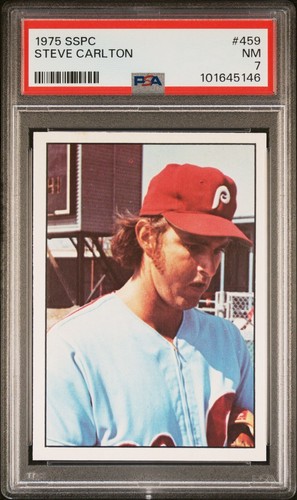 1975 SSPC STEVE CARLTON PSA 7 CARD #459 PHILLIES | eBay
