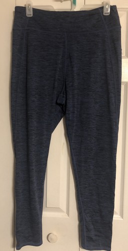 cuddl duds climate right pants Leggings blue Xlarge active wear | eBay