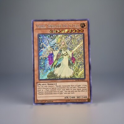Mardel, Generaider Boss Of Light MYFI-EN027 YuGiOh Mystic Fighters ...