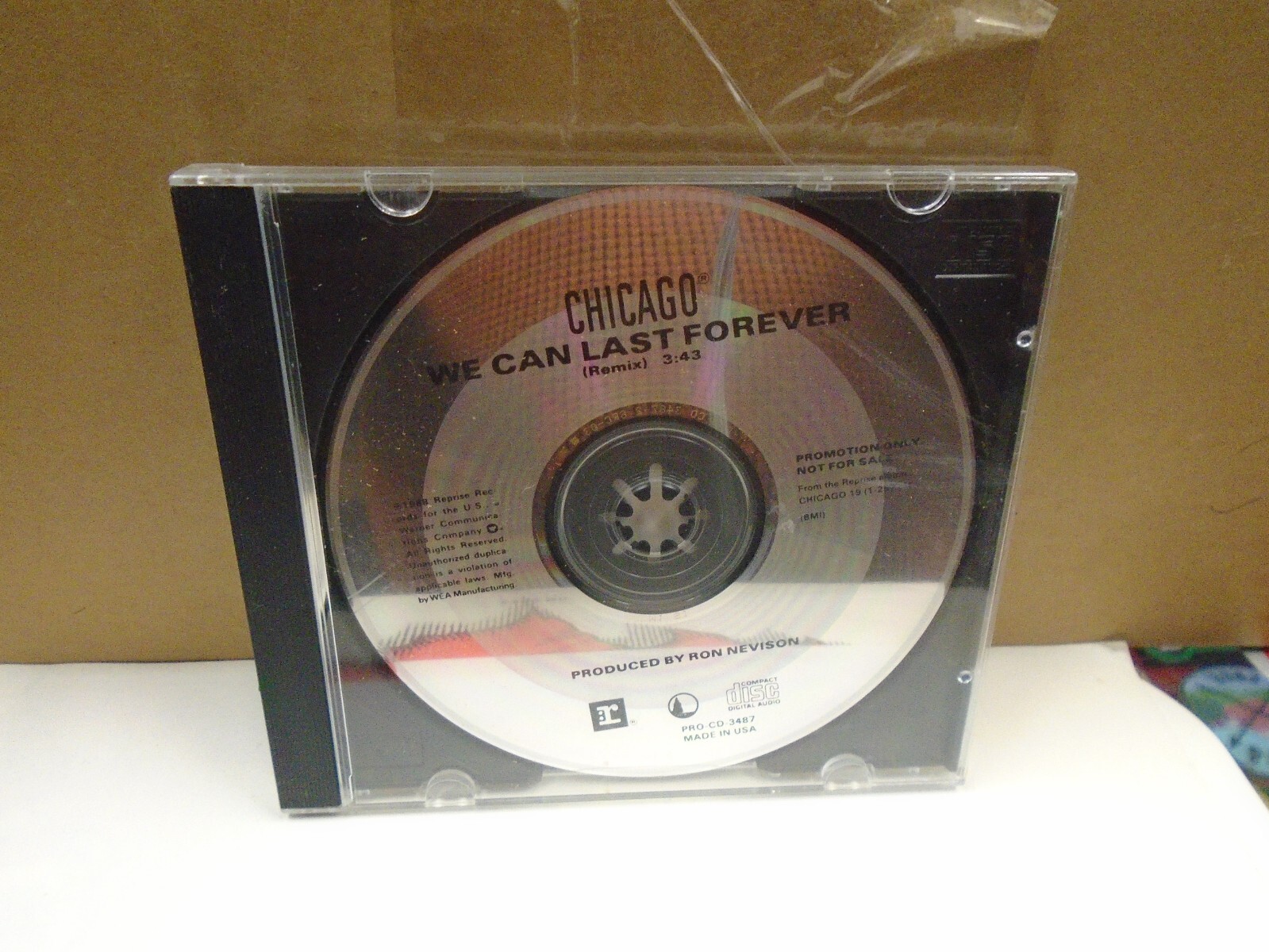CHICAGO We Can Last Forever (Remix) CD 1988 promo Reprise single VG+ | eBay