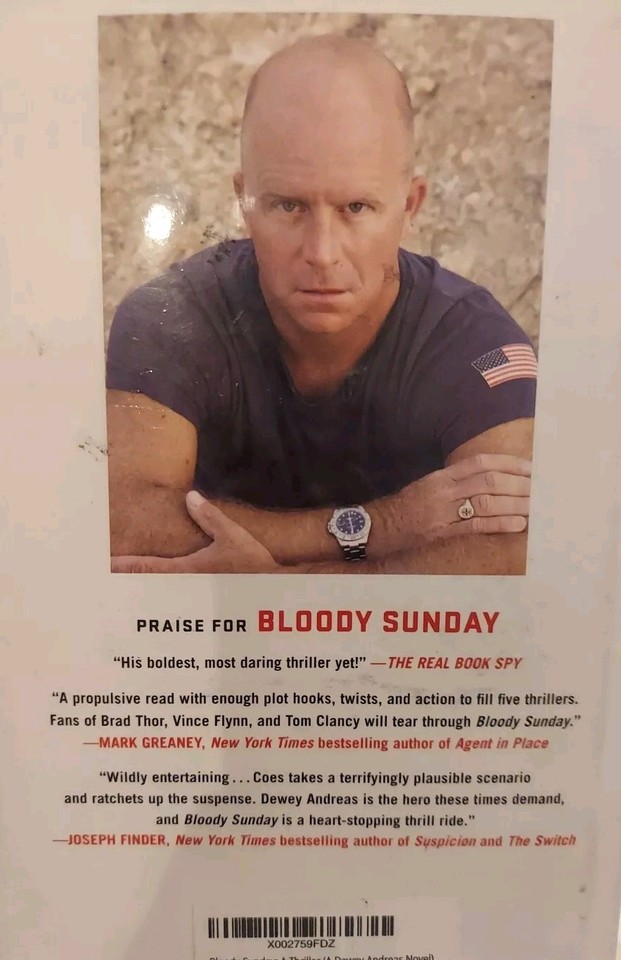 "Bloody Sunday" by Ben Coes 1st Edition 1st Printing Hardcover ...