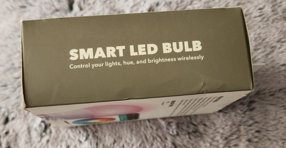 NEW! TWO! x2 Gems Smart LED Light Bulb. Bluetooth. 405 Lumens.For iOS ...