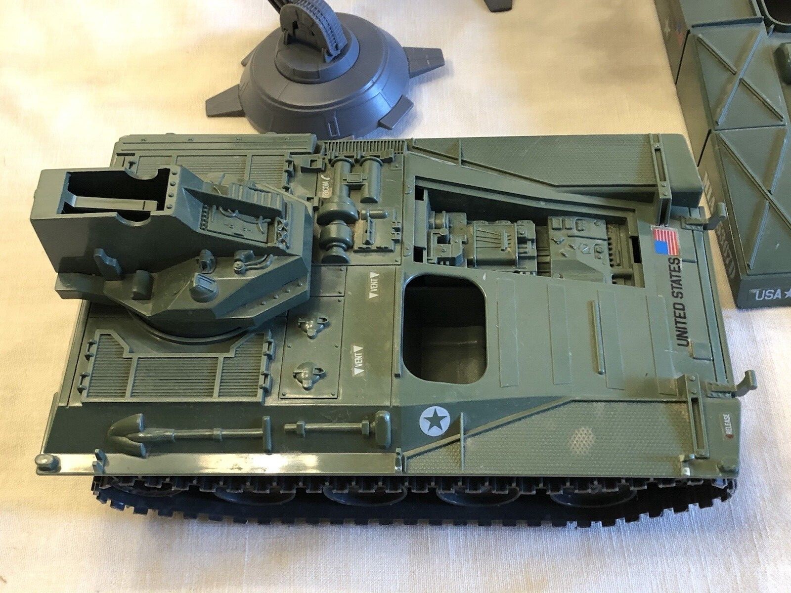 Lot of 3 Vintage Hasbro 1980's GI Joe Tank Vehicle & 2007 LFL Cannon ...