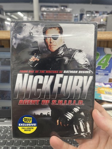 Nick Fury Agent of Shield DVD David Hasselhoff 1998 Lisa Rinna OOP USA ...