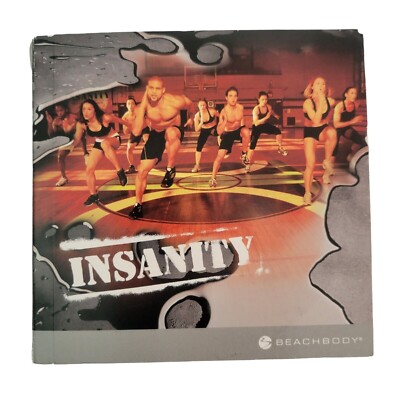 Insanity Cardio Workout Beachbody Complete 10 Disc DVD Set - Total Body ...