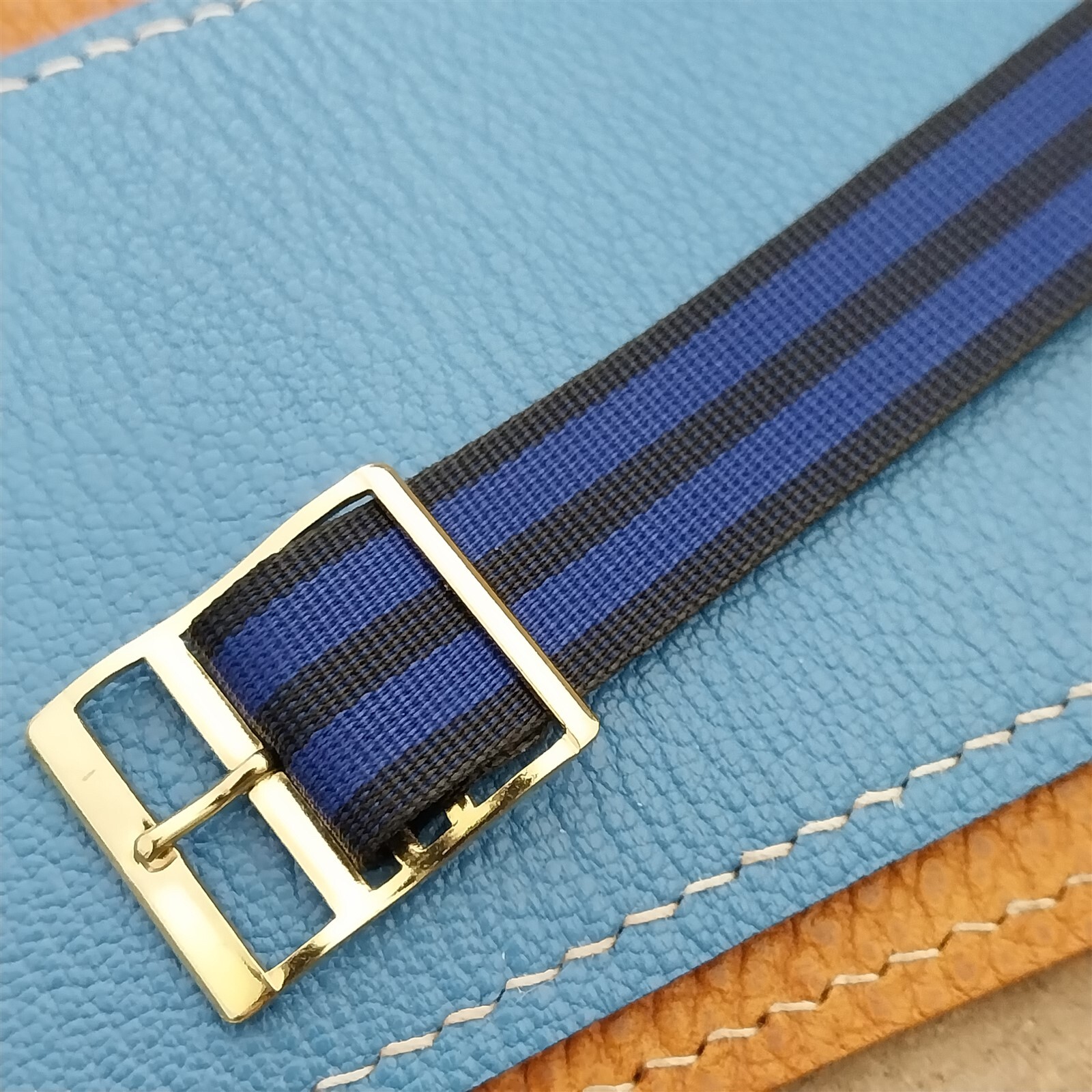 Vintage 18mm Perlon Reversible Classic Single Pass Unused nos 1960s ...