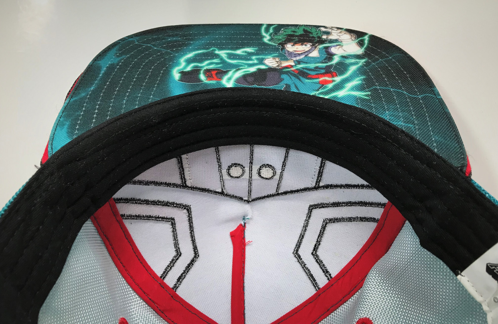MY HERO ACADEMIA Hat Cap Izuku Midoriya Deku Green Sn… - Gem