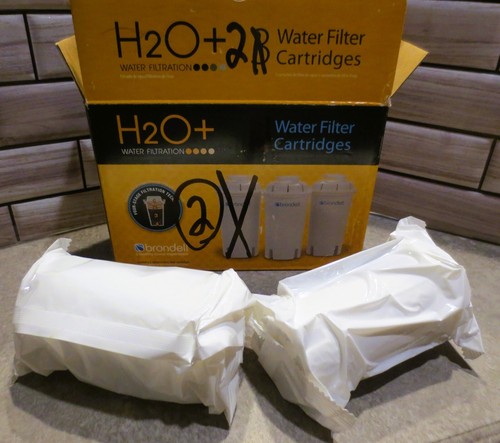 BRONDELL H20+ Water Pitcher Filter Replacement Cartridges 2 Pack H-10 ...