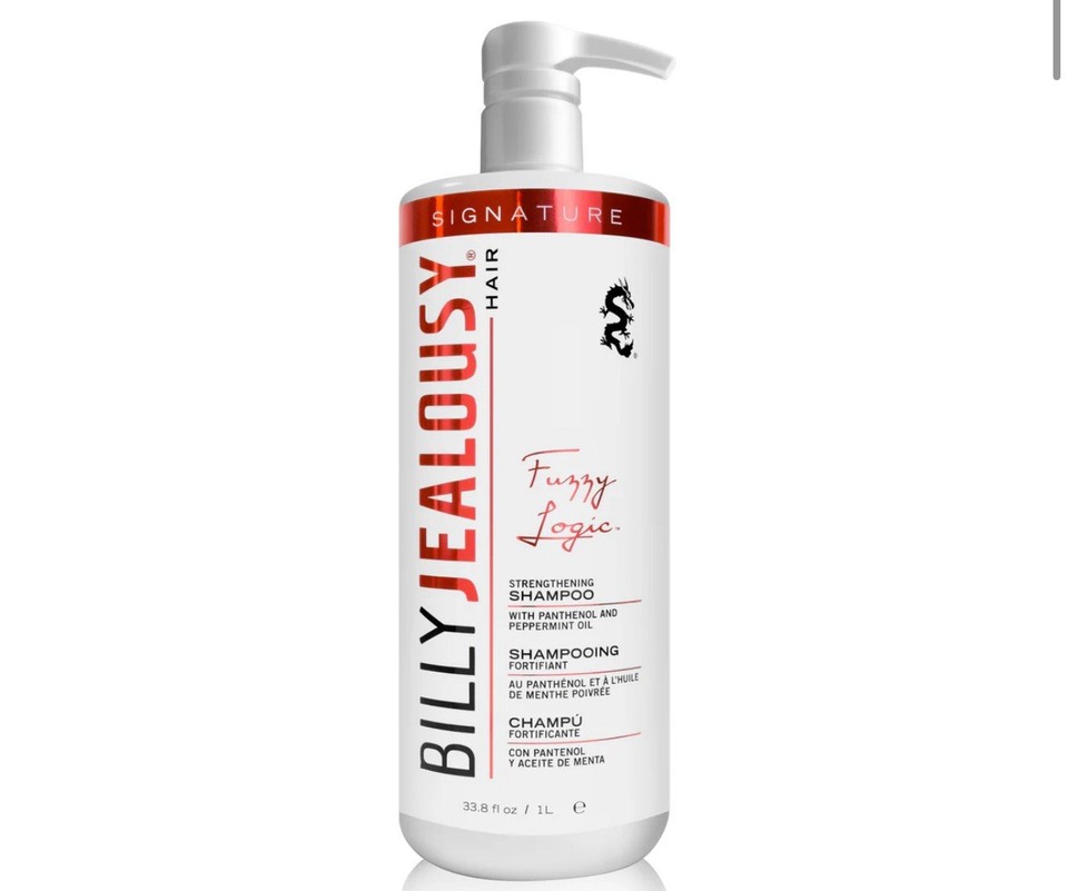 Fuzzy Logic Men's Shampoo for Thinning Hair and Hair Loss, Peppermint ...