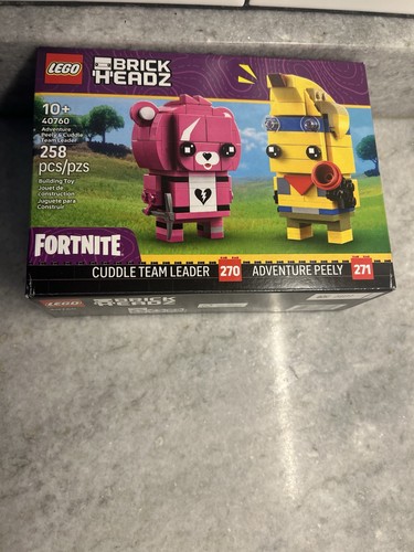 NEW! LEGO 40760 Fortnite Brick Headz Adventure Peely & Cuddle Team ...