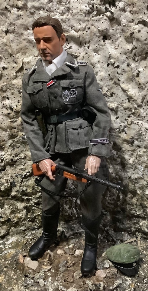 1/6 WWII Dragon/Custom Waffen SS Officer “British Free Corps” w/SMG | eBay