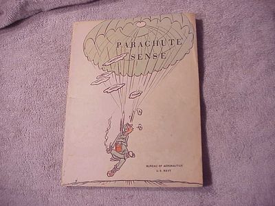 ORIGINAL WWII USN PARACHUTE SENSE BOOKLET - 1943 | eBay