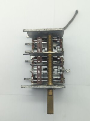 Vintage Air Variable Capacitor for Radio Tuner Ham Radio UNTESTED PARTS ...