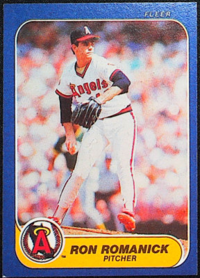 1986 Fleer - Ron Romanick #166 | eBay