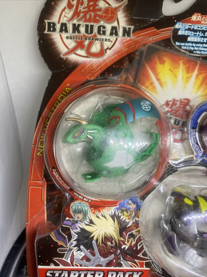 Bakugan Darkus Translucent Knight Percival Helios MK 2 New Pack ...