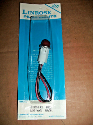 IDI LINROSE B 1051A1 1/2W 250V NEON PILOT LIGHT - 12 AVAILABLE | eBay