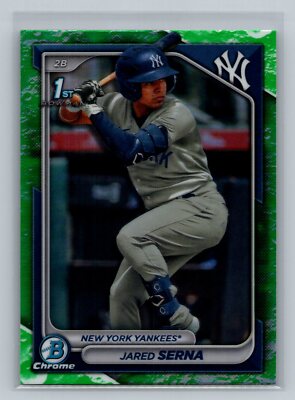 2024 Bowman #BCP-68 Jared Serna Lunar Glow New York Yankees | eBay