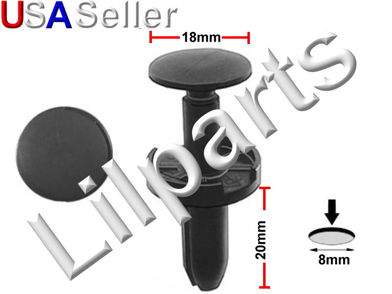 For JEEP Chrysler GM REAR BUMPER FENDER RETAINER 5160260-AA 5160260AA ...