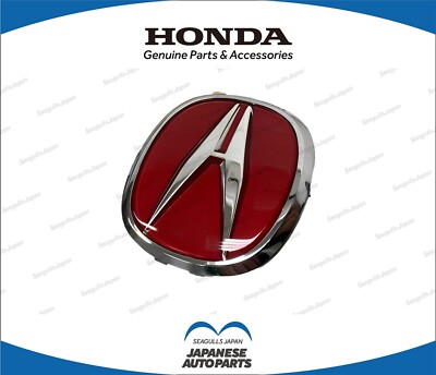 HONDA OEM 97-01 INTEGRA TYPE-R REAR RED 'A' EMBLEM GENUINE HONDA ACURA ...