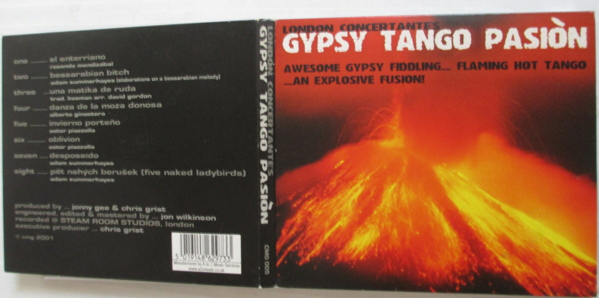 London Concertantes Gypsy Tango Pasion cd fiddling | eBay