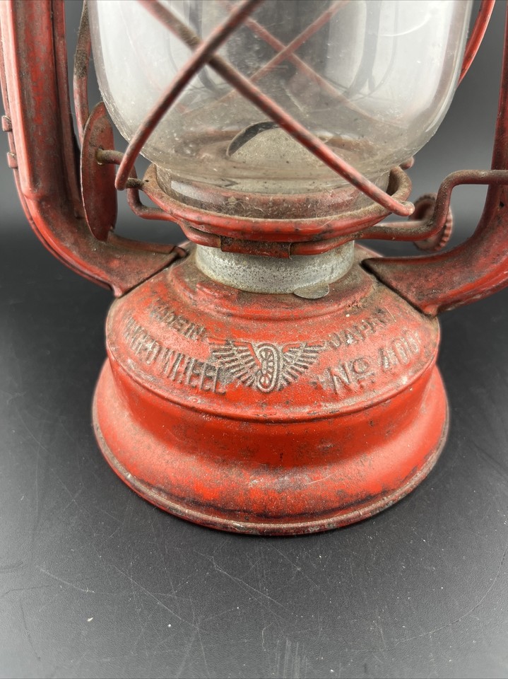 Vintage Winged Wheel No. 400 Kerosene Lantern - Made in Japan | eBay