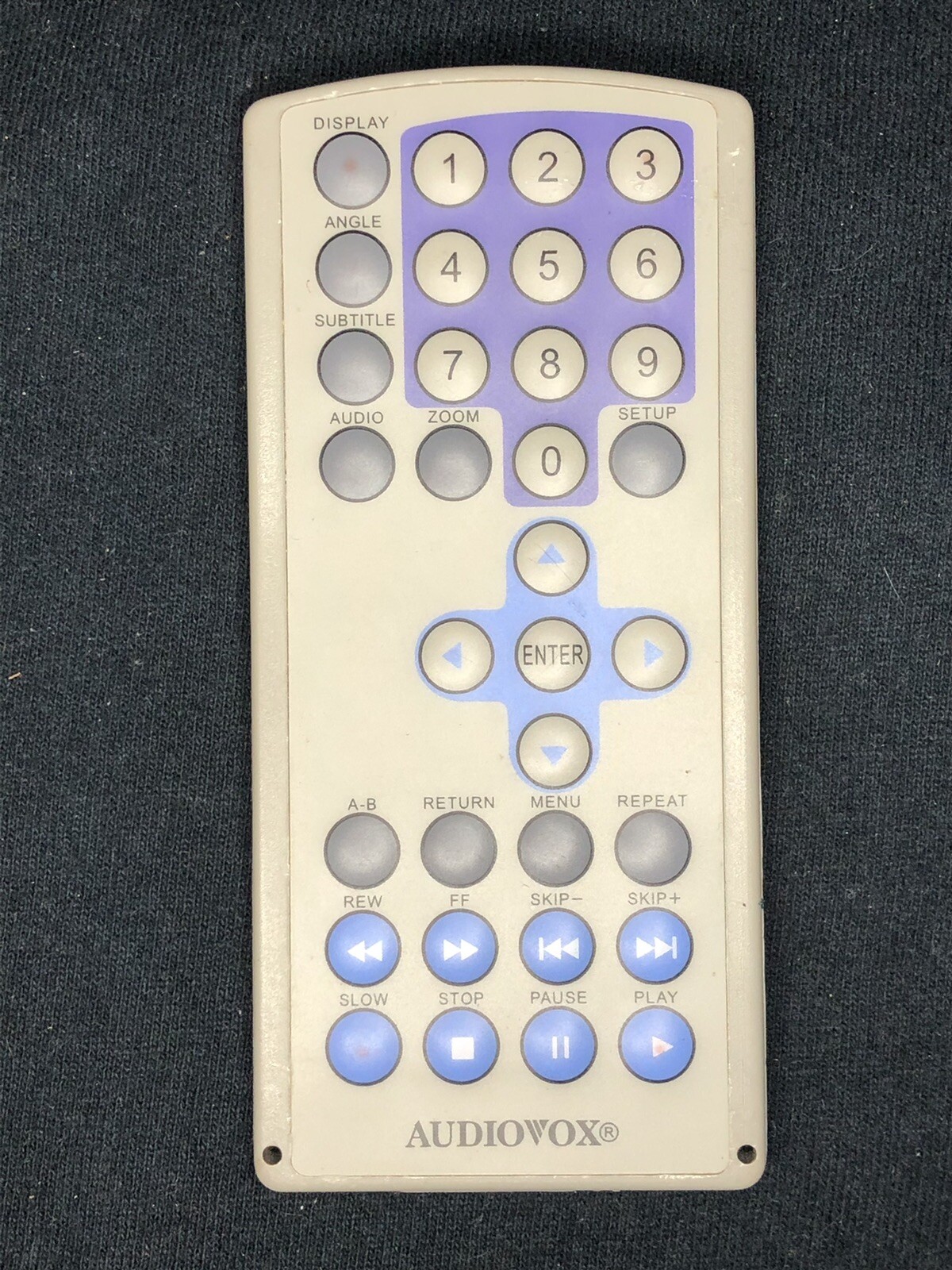 Axion Insignia Audiovox 42MJ0103D Original DVD Player Remote Control ...