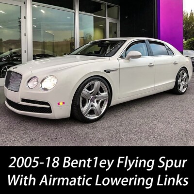 For 06-17 Bentley Flying Spur Adjustable Lowering Links Air Ride ...