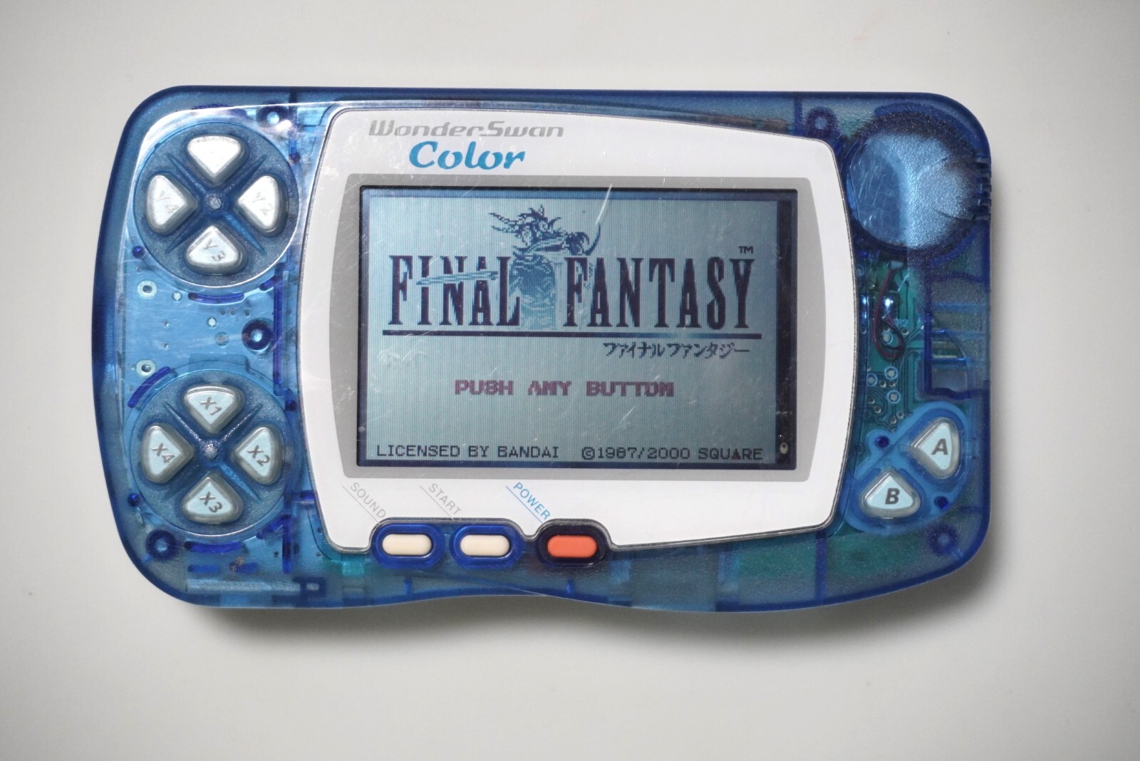 WonderSwan Color console crystal blue Japan system US Seller | eBay