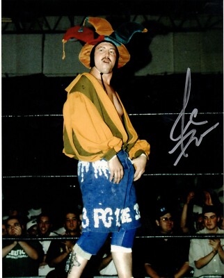 JC Ice Jamie Dundee PG-13 Signed 8x10 Wrestling Photo Wrestler WWF WWE ...