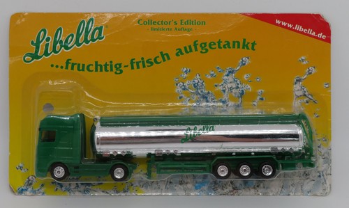 GRELL Ho 1/87 Lastwagen Tank Lkw Tankwagen DAF 95 XF Getränke Libella ...