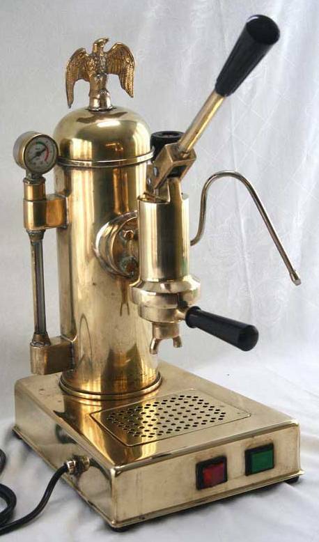 Zacconi La Cara Riviera Spring Lever Espresso Machine group to ...