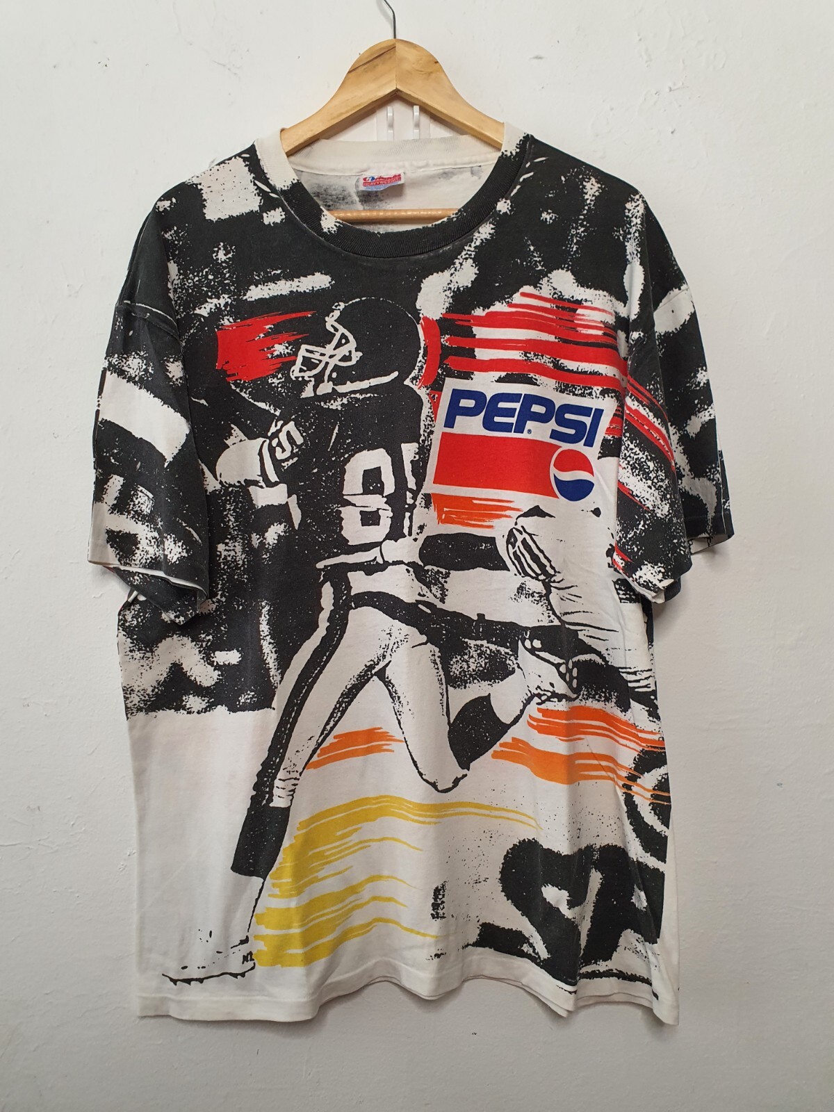 Vintage Pepsi Shirt Men Extra Large AOP All Over Prin… - Gem