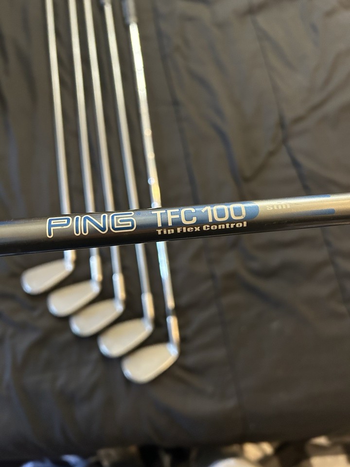 Ping S59 Irons / 5-9 + W Black Dot / Stiff Flex Ping TFC Graphite* | eBay