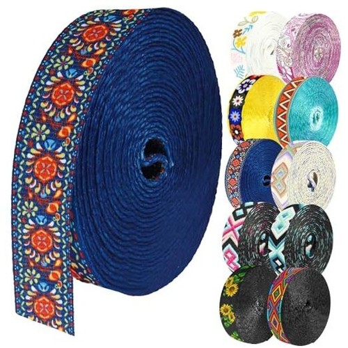 1.5 inch Patterned Nylon Webbing Belt Webbing Straps Purse Straps 3.3 ...