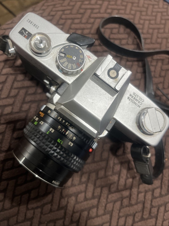Minolta SRT 102 35mm SLR Camera with 50mm Lens | eBay