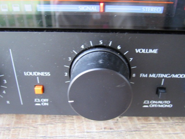 VINTAGE BLACK SANSUI R-410 AM/FM STEREO RECEIVER AMPLIFIER PHONO INPUT ...