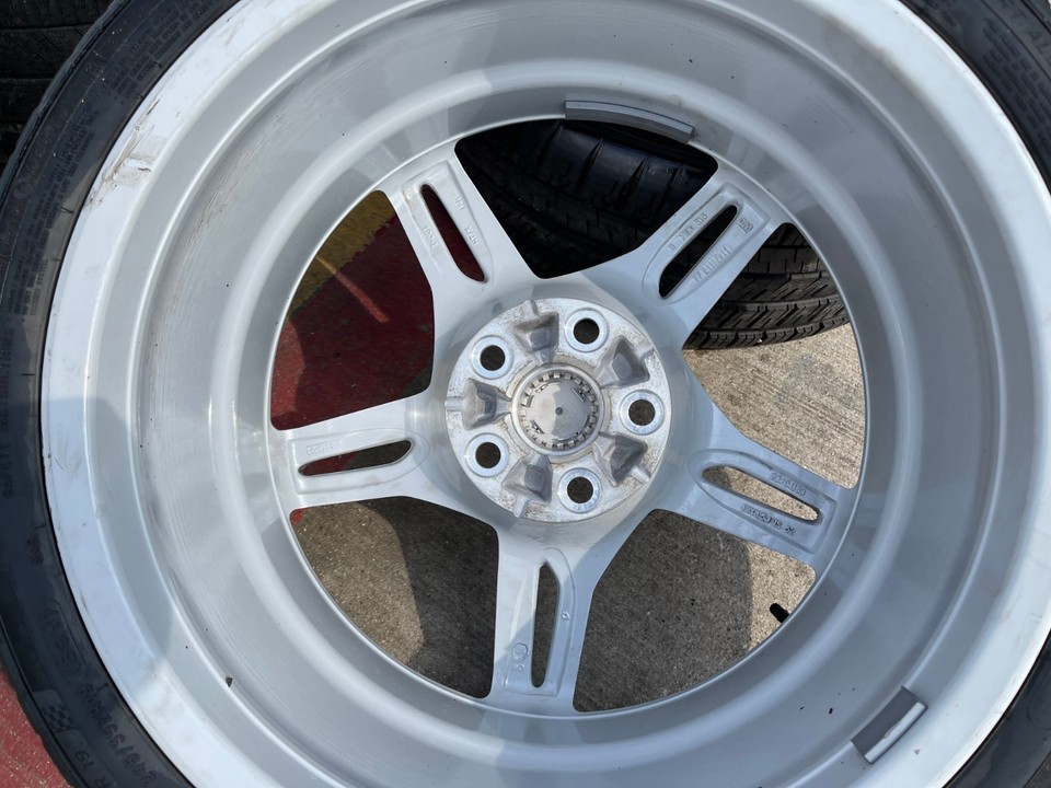 19" + 20" Chevy Corvette C8 OEM 14007 14008 wheels rims MICHELIN | eBay