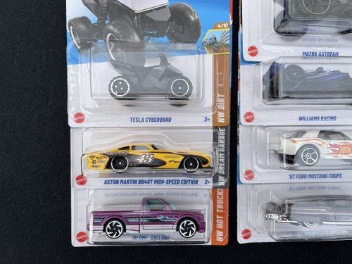 Hot Wheels Lot Formula 1 F1 Williams Racing Cyclone Tesla Civic T Hunt ...