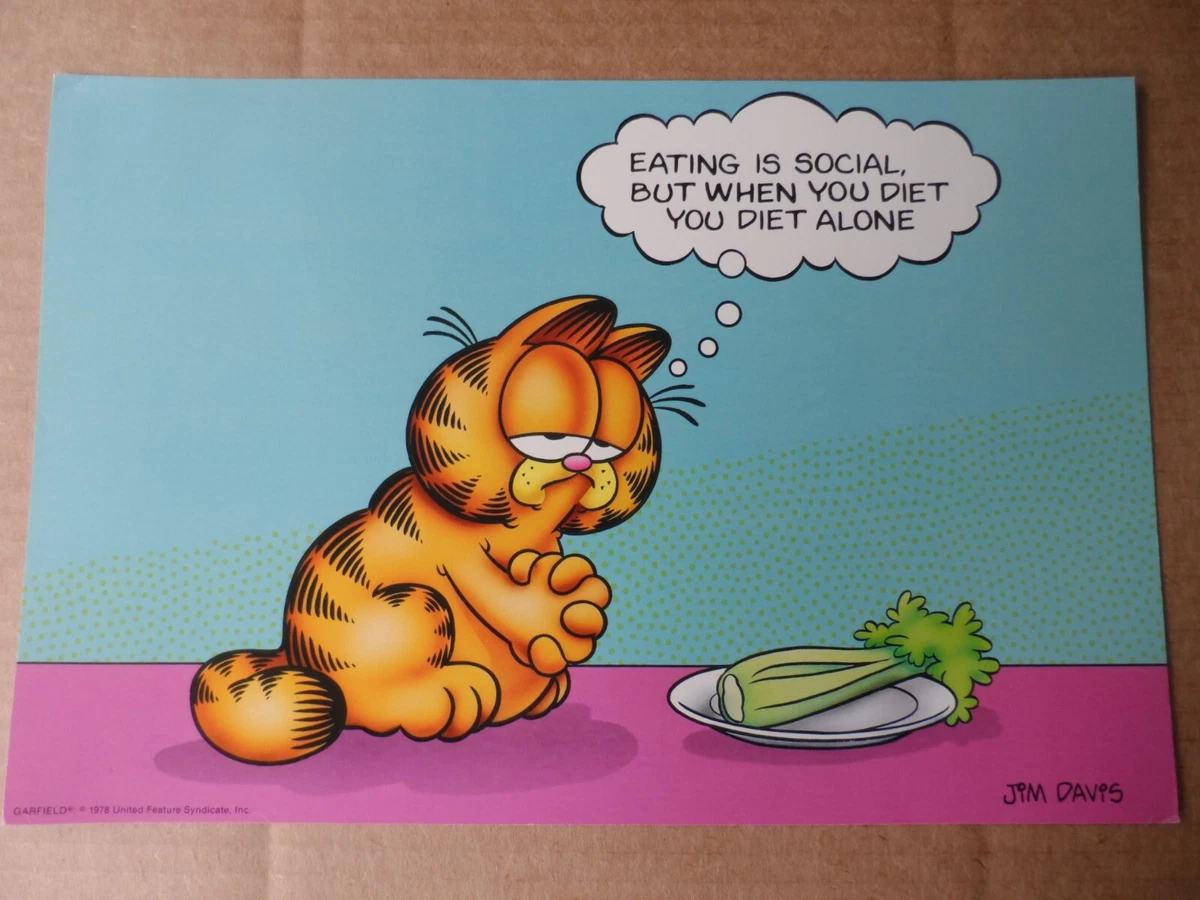 Garfield Eating
