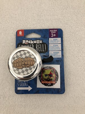RASKULLZ STICKER BELL COMES WITH 5 STICKERS NIB | eBay