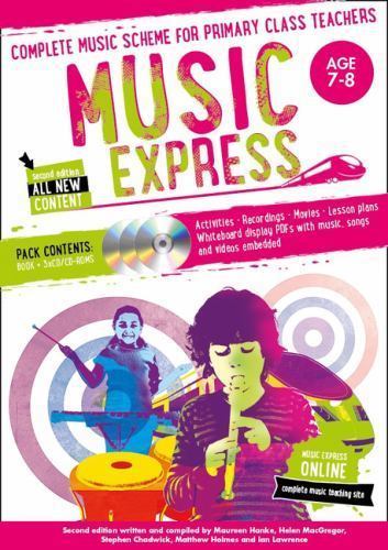 Music Express - Music Express: Age 7-8 (Book + 3CDs + DVD-ROM ...