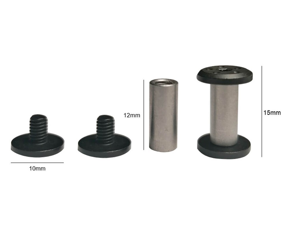 10pcs Cap Knife Handle Pins Screw Bolt Knife Handle Fastener Rivets ...